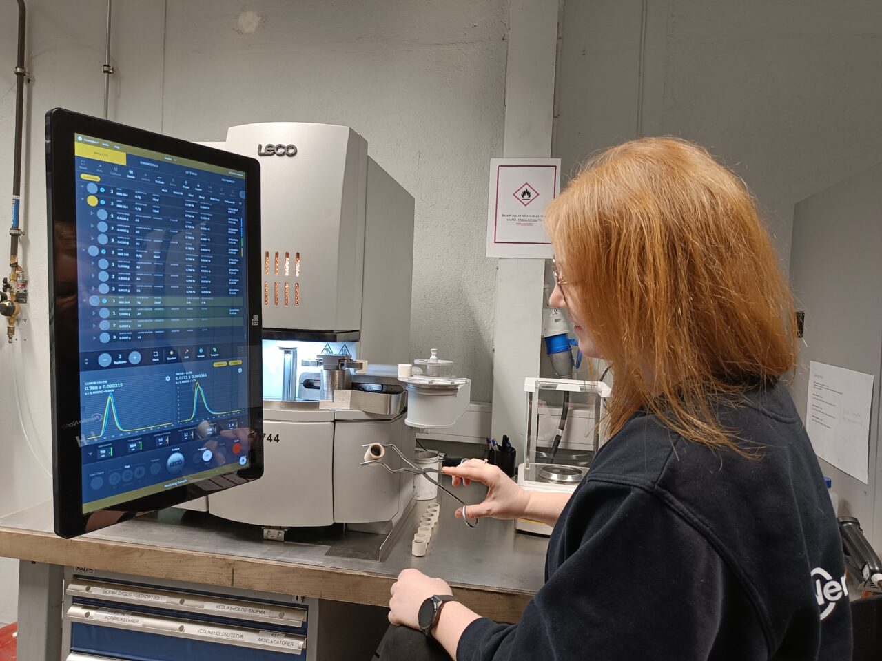 Nytt LECO-instrument for karbon- og svovelanalyse | Nemko Norlab